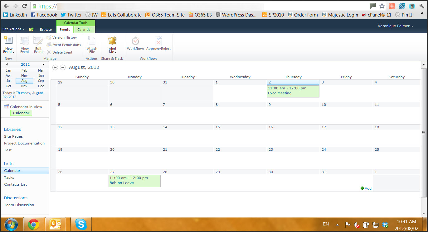 Delete / Move SharePoint 2010 Calendar Items Without Viewing Them First ...