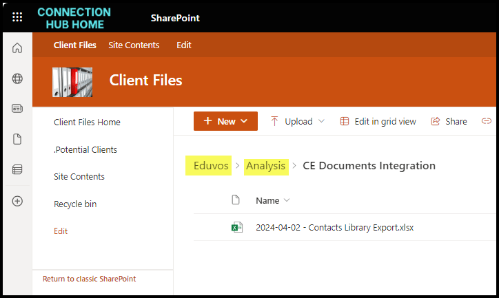 SharePoint A-Z : B is for Breadcrumb – Views from Veronique