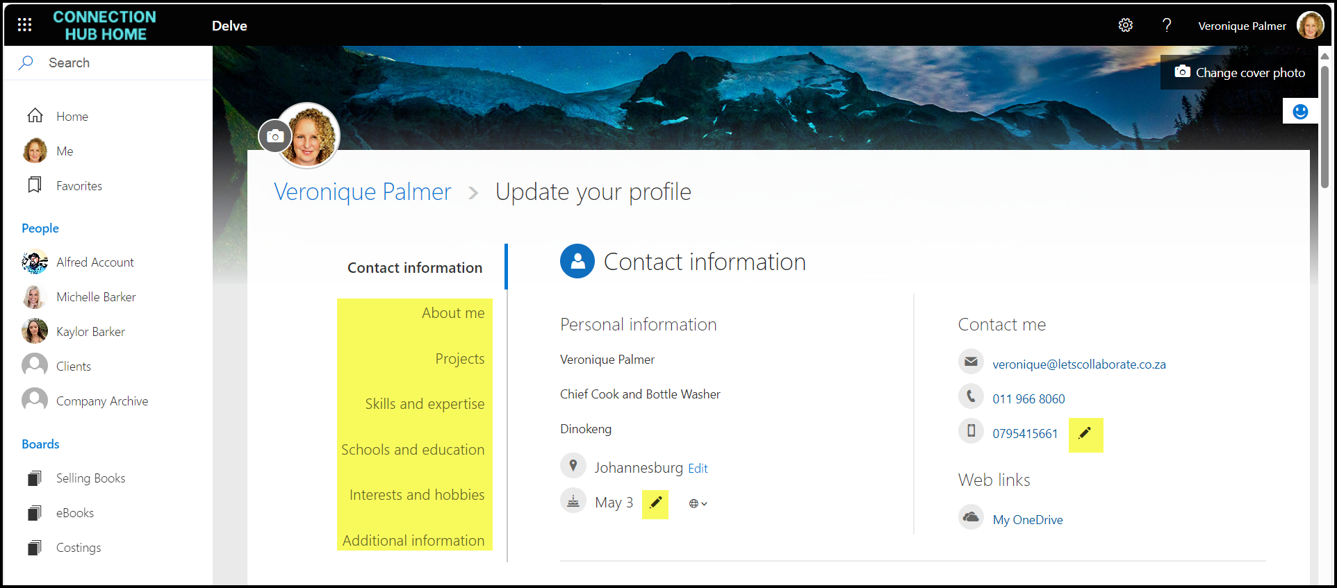 SharePoint A-Z : U is for User Profile – Views from Veronique